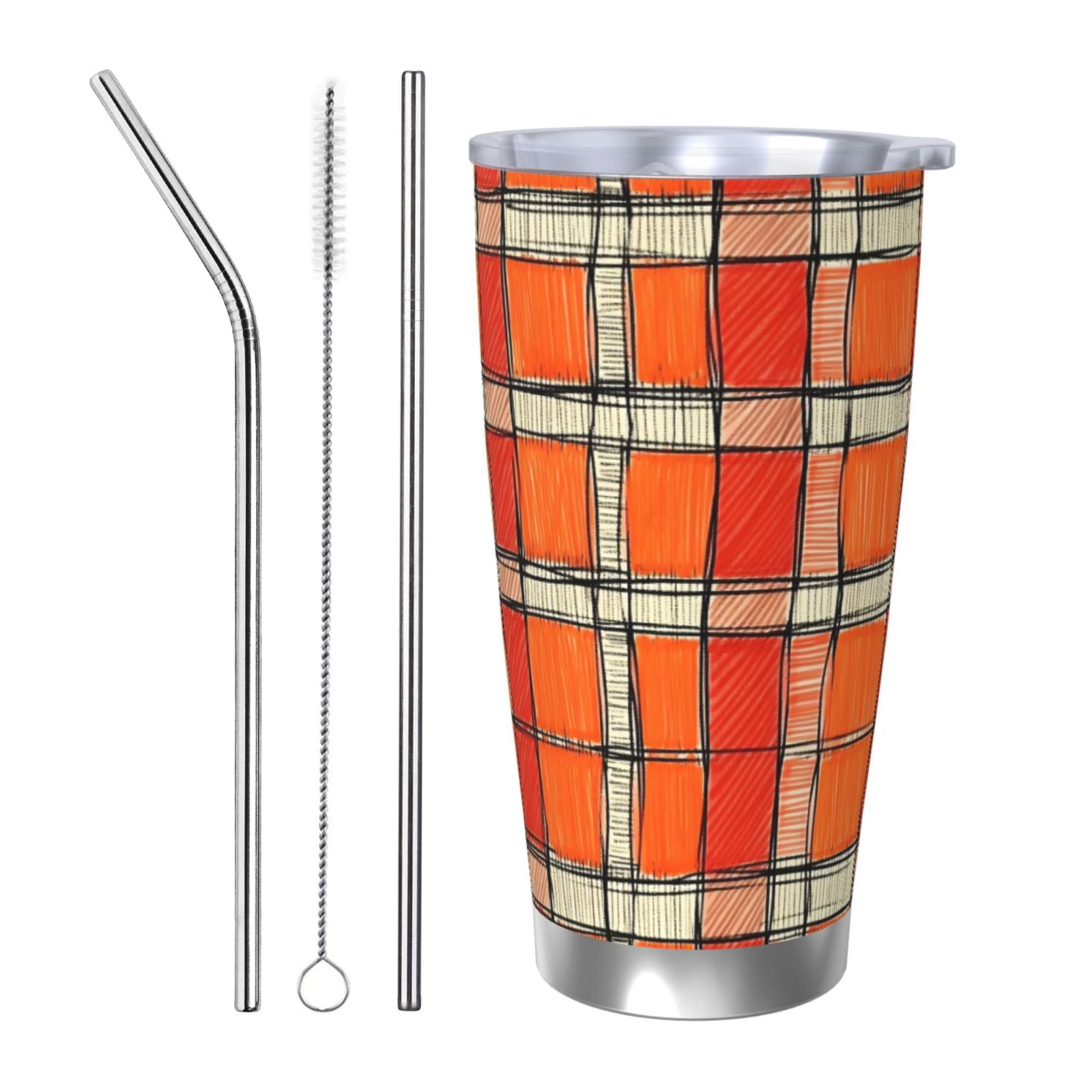 20oz Car Cup Three-Piece Set Of Single Silver Edge No Smell Easy To ...