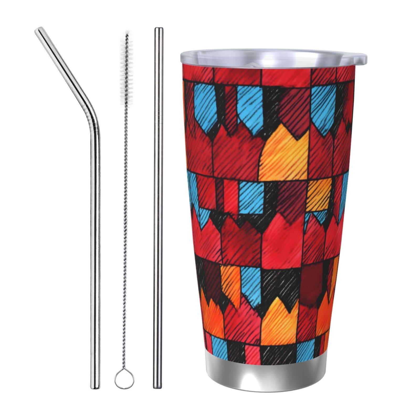 20oz Car Cup Three-Piece Set Of Single Silver Edge No Smell Easy To ...