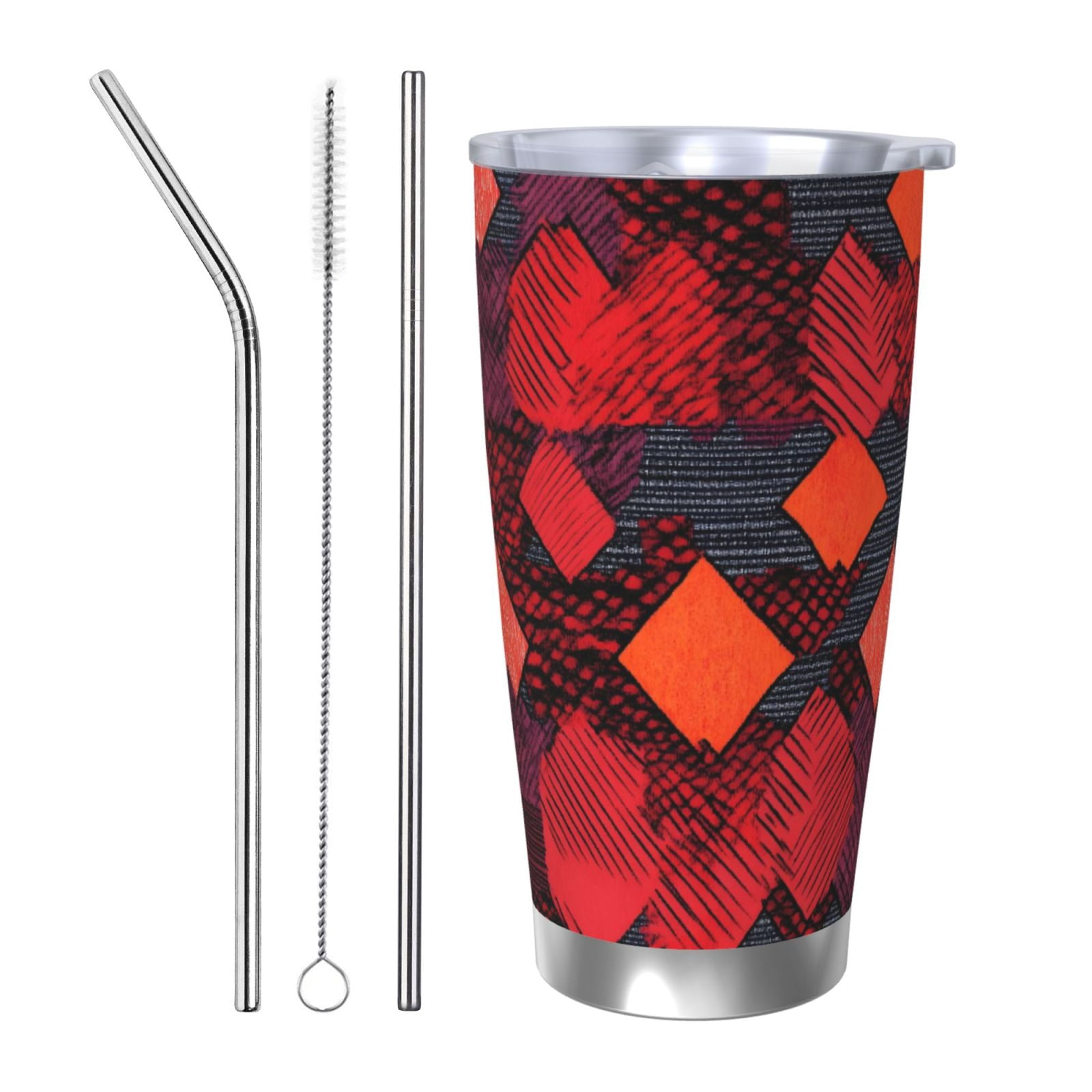 20oz Car Cup Three-Piece Set Of Single Silver Edge No Smell Easy To ...
