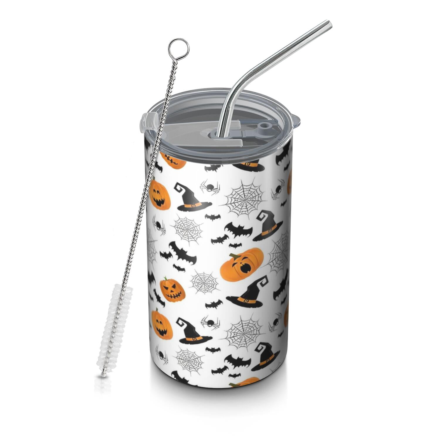 20oz Coffee Tumblers Halloween Witch Hats Pumpkins and Spider Webs ...