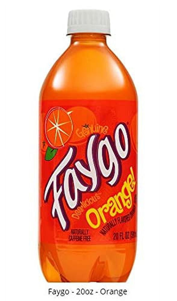 20oz Faygo Orange Soda bottles, Pack of 10 (Total 200 FL OZ) - Walmart.com