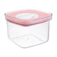 20oz Food Storage Container Airtight Plastic Clear Organizer Box with ...