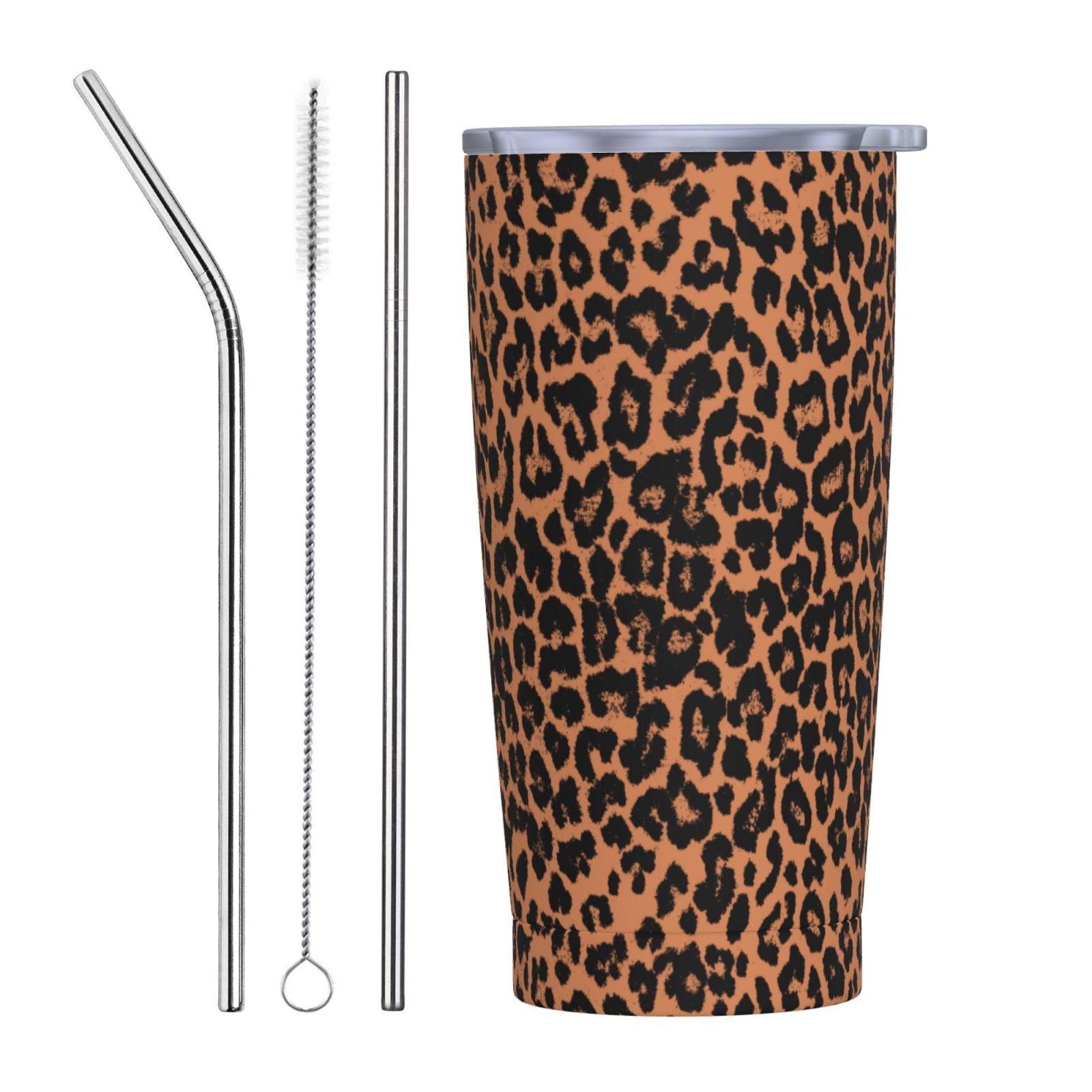 20oz Full Size Car Cup With Straws Three-Piece Set Of Good Sealing Push ...