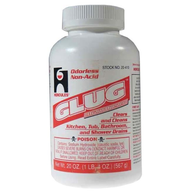 20oz. Glug Drain Opener - Non-Acid Crystals - Walmart.com