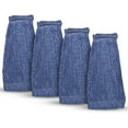 20oz Heavy Duty Cleaning Mop Head Replacement - 4 Pack - Commercial ...