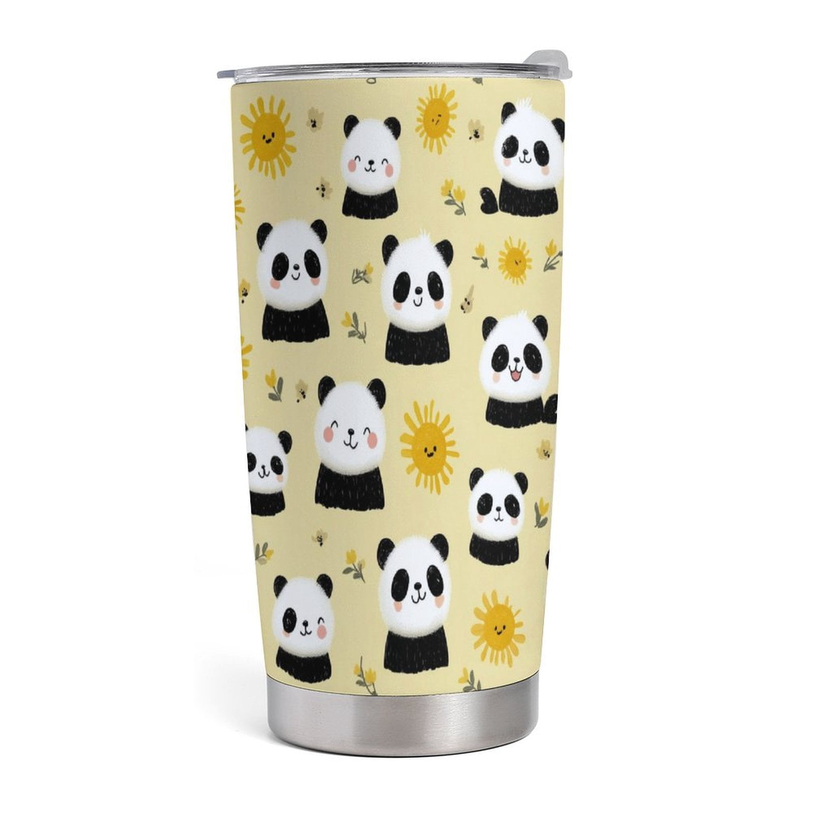 20oz Insulated Car Travel Cup Stainless Steel Vacuum Mug Keeps Drinks ...