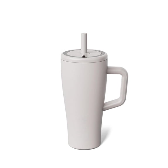 20oz Insulated Stainless Steel Tumbler with Handle, Sliding Lid ...