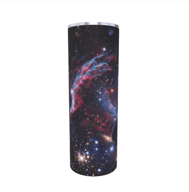20oz Outer Space Colorful Nebula Galaxy Stainless Steel Tumbler, Double ...