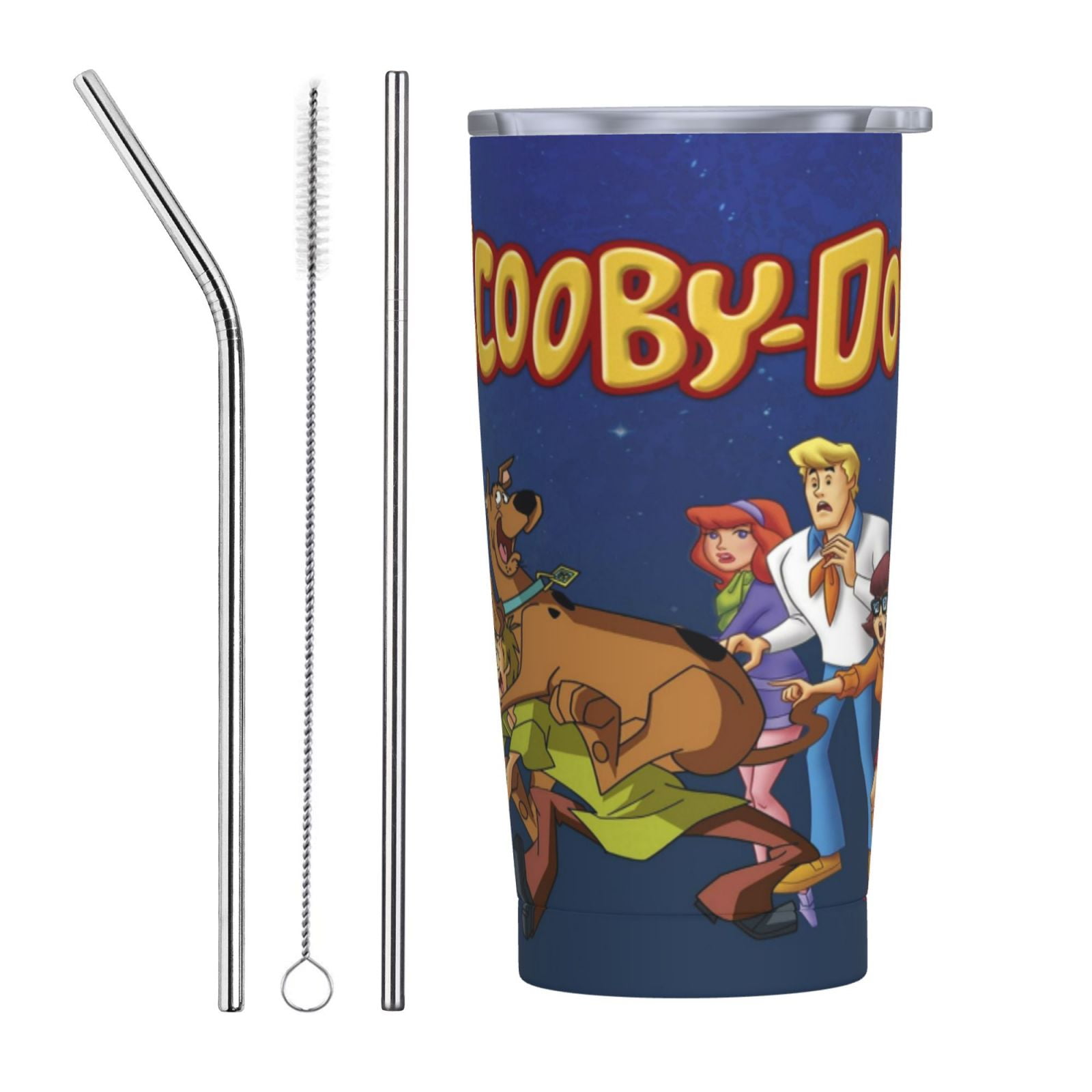 20oz Scooby Doo Tumbler Double Wall Vacuum Insulated Coffee Mug ...