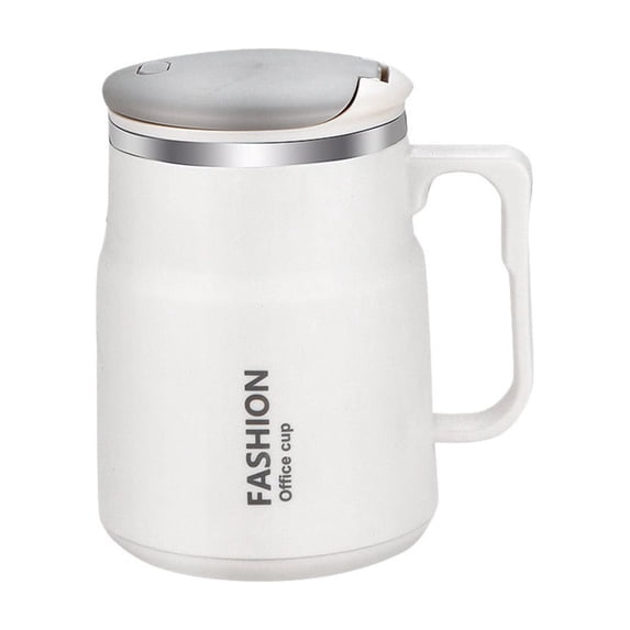 20oz Stainless Steel Mug Insulated Tea Cup with Tea Strainer&Handle ...