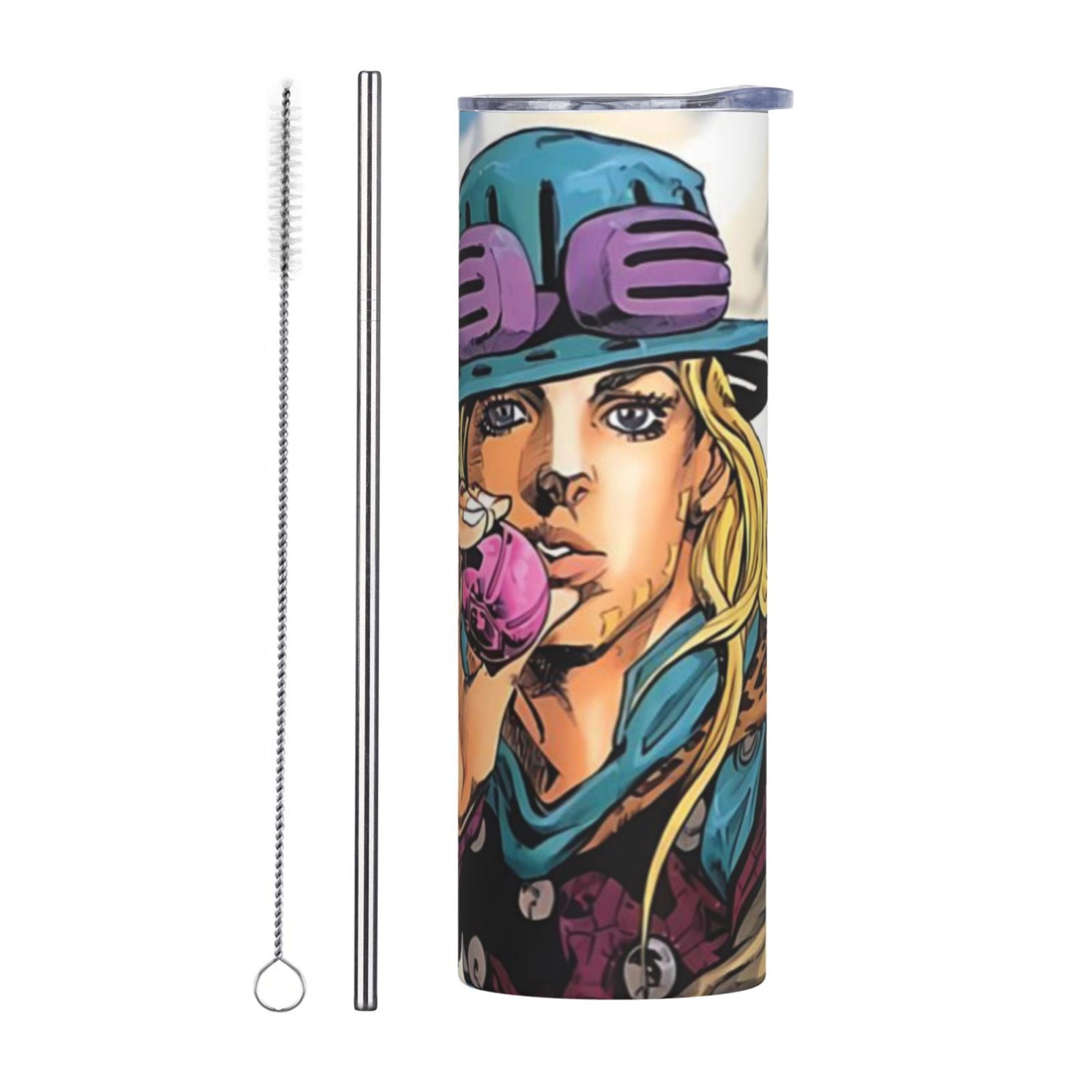 20oz Stainless Steel Mug, Jojo's Bizarre Adventure Gyro Zeppeli Coffee ...