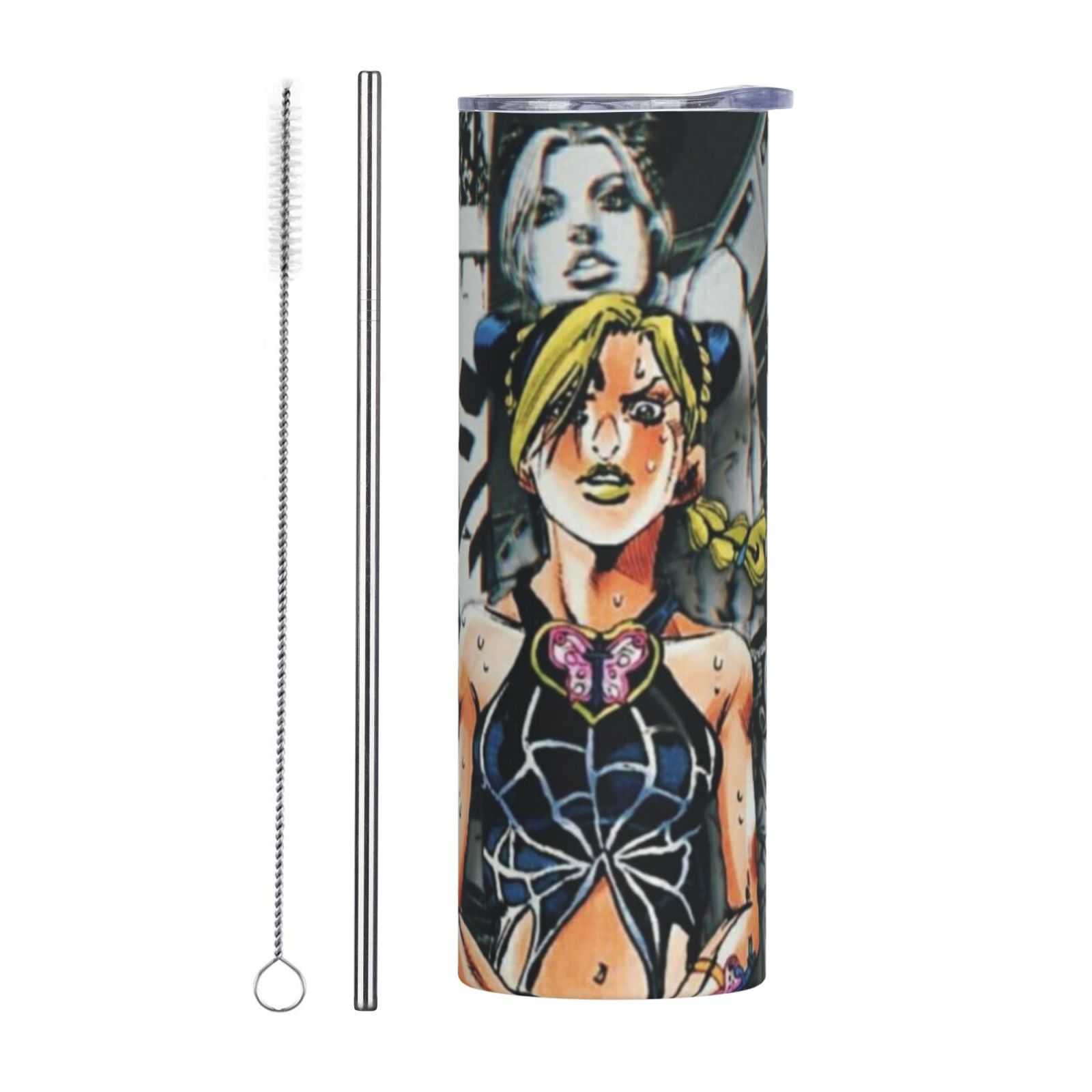 20oz Stainless Steel Mug, Jojo's Bizarre Adventure Kujo Jolyne Coffee ...
