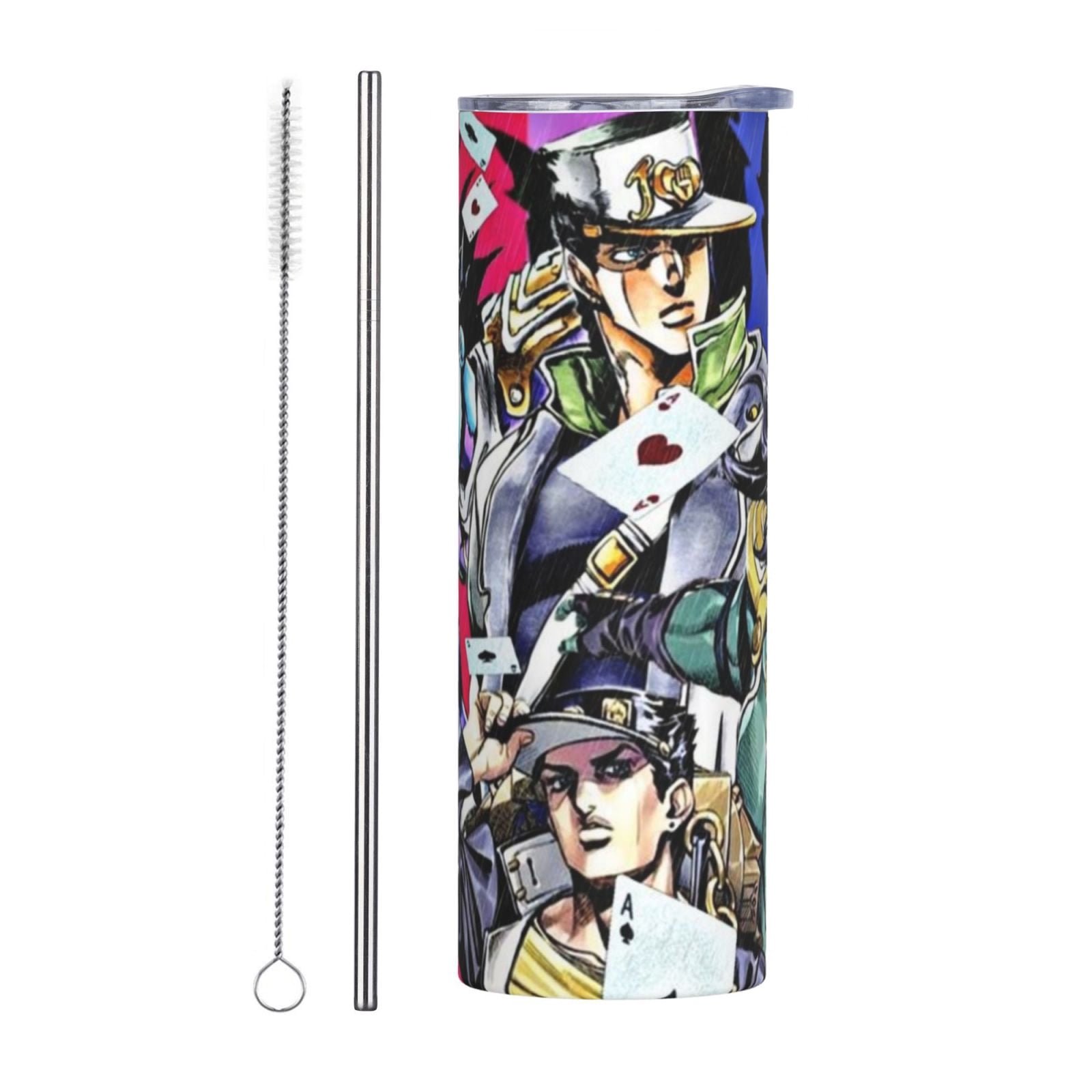 20oz Stainless Steel Mug, Jojo's Bizarre Adventure Kujo Jotaro Coffee ...