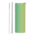 20oz Stainless Steel Mug Reusable Tumbler With Lid And Straw For Hot ...