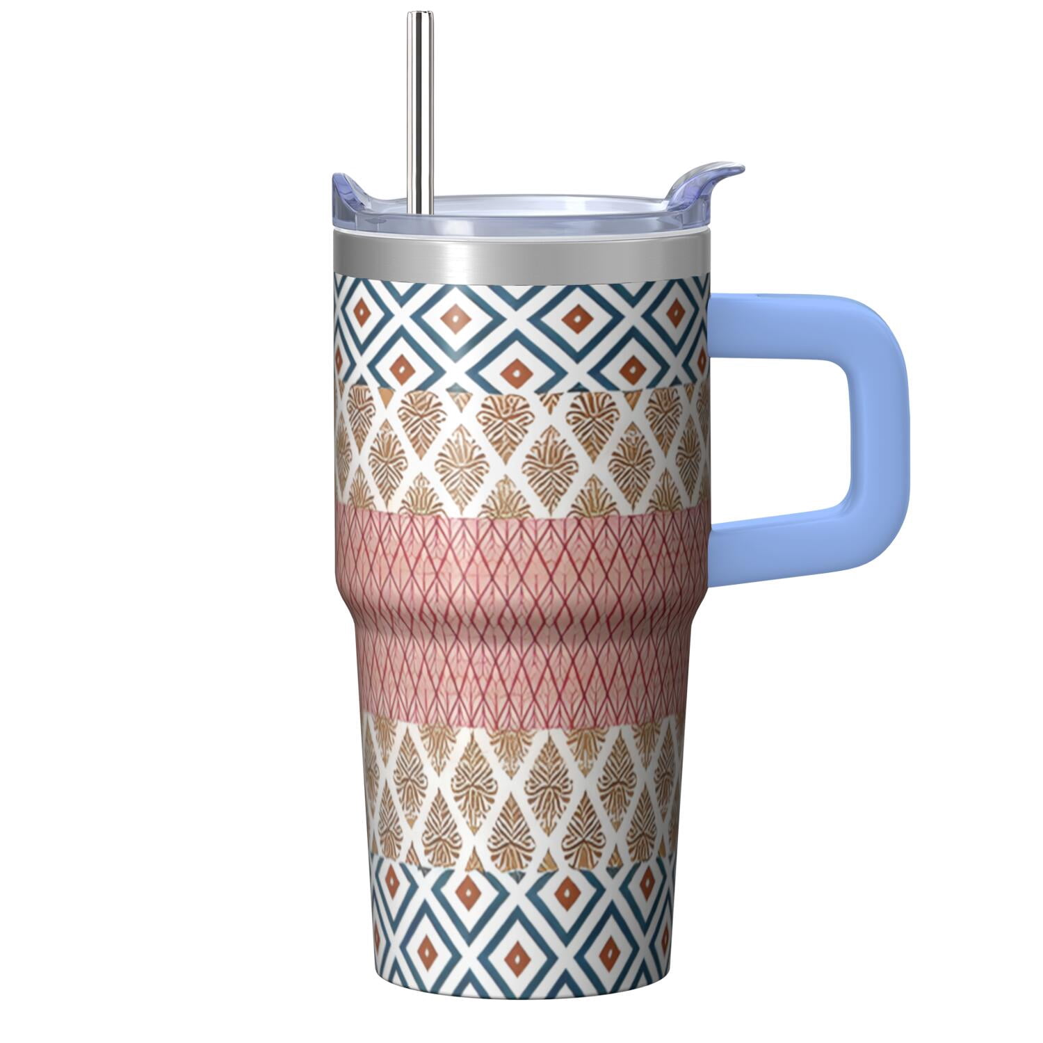 20oz Stainless Steel Tumbler Bohemian Gift, Double Wall Insulated ...