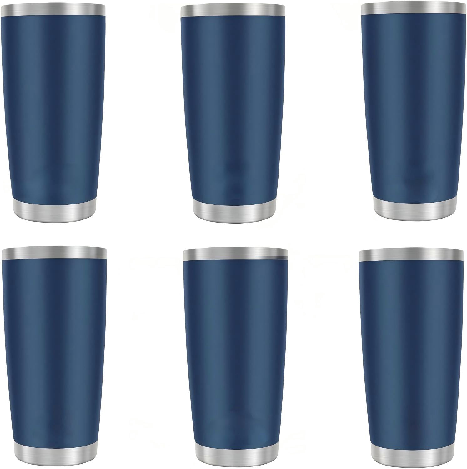 20oz Stainless Steel Vacuum Insulated Tumbler Cup with Sliding Splash ...