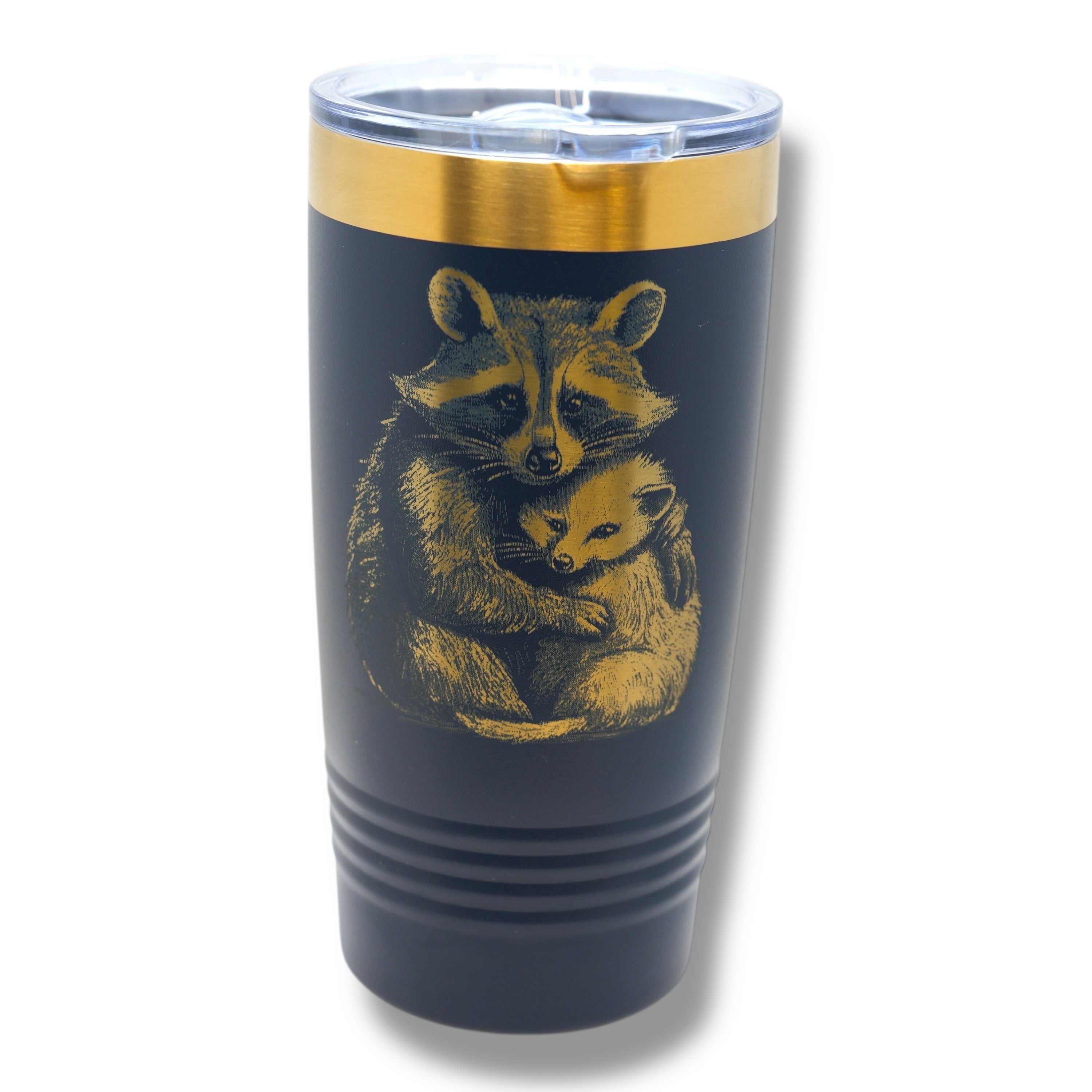 20oz Tumbler - CUSTOM - Raccoon and Baby - Walmart.com