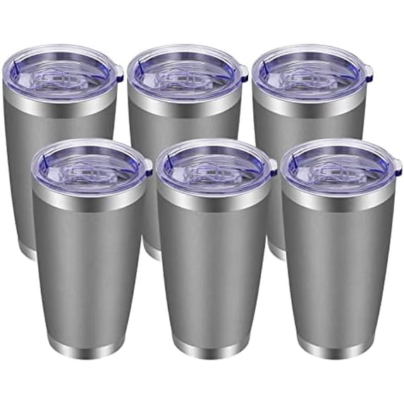 20oz Tumbler with Lid and Straw Stainless Steel Tumbler Cup Bulk Vacuum ...