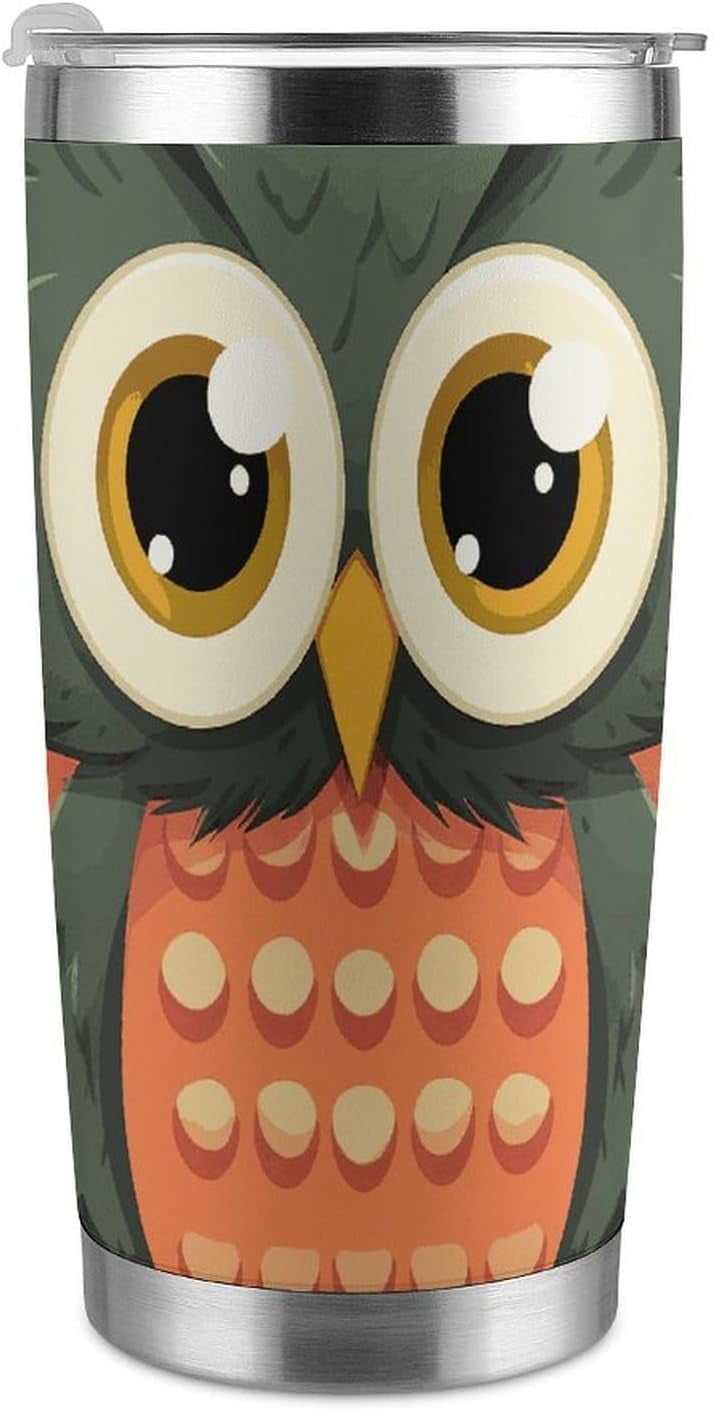 20oz Vacuum Insulated Stainless Steel Car Tumbler With Straw Lid ...