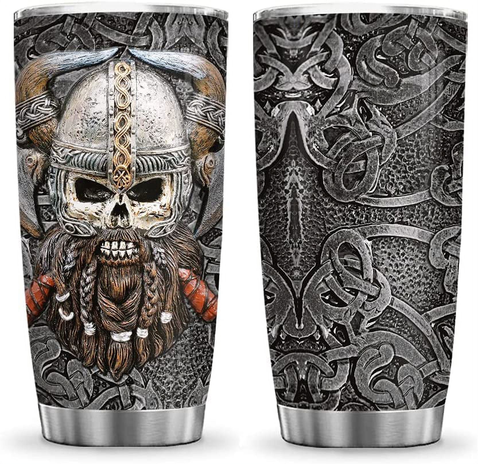 20oz Viking Gifts for Men, Dad, Son, Husband, Unique Birthday Gifts for ...
