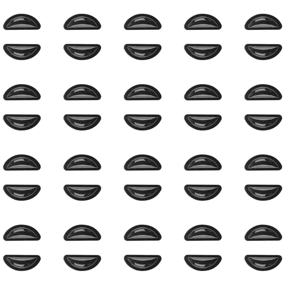 20pairs Adhesive Nose Pad for Different Types of Glasses Silicone Soft ...