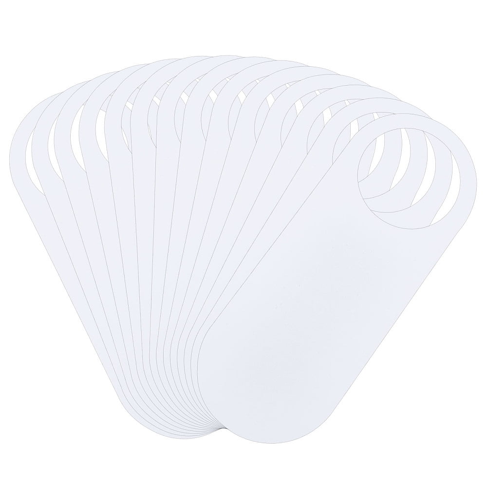 20pc 20Pcs Plastic Door Knob Hangers Signs PVC Blank Door Signs Do Not ...