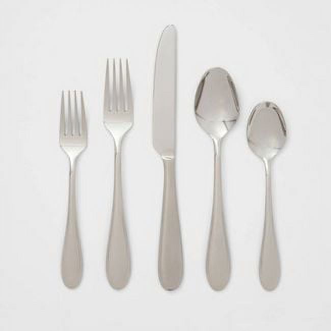 20pc Luxor 18/10 Stainless Steel Flatware Set - Threshold Signature ...