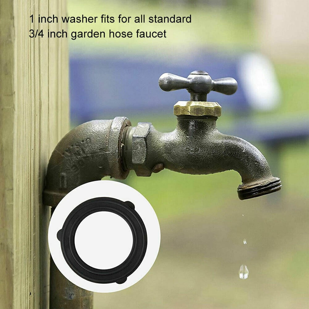 20pc Rubber Hose Pipe Washers For Garden Faucet Tabs Seals Washer Self ...