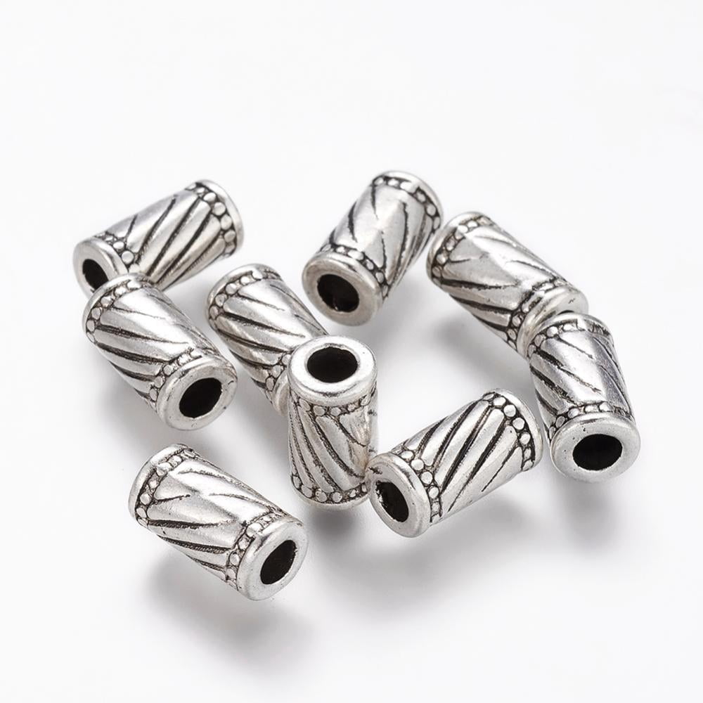 20pc Tibetan Style Alloy Beads Lead Free and Cadmium Free Column ...