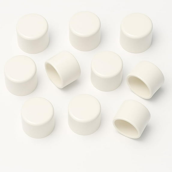 20pcs 1/2 Inch PVC Pipe End Cap Adapter Socket Plugs - 1/2 Inch ...