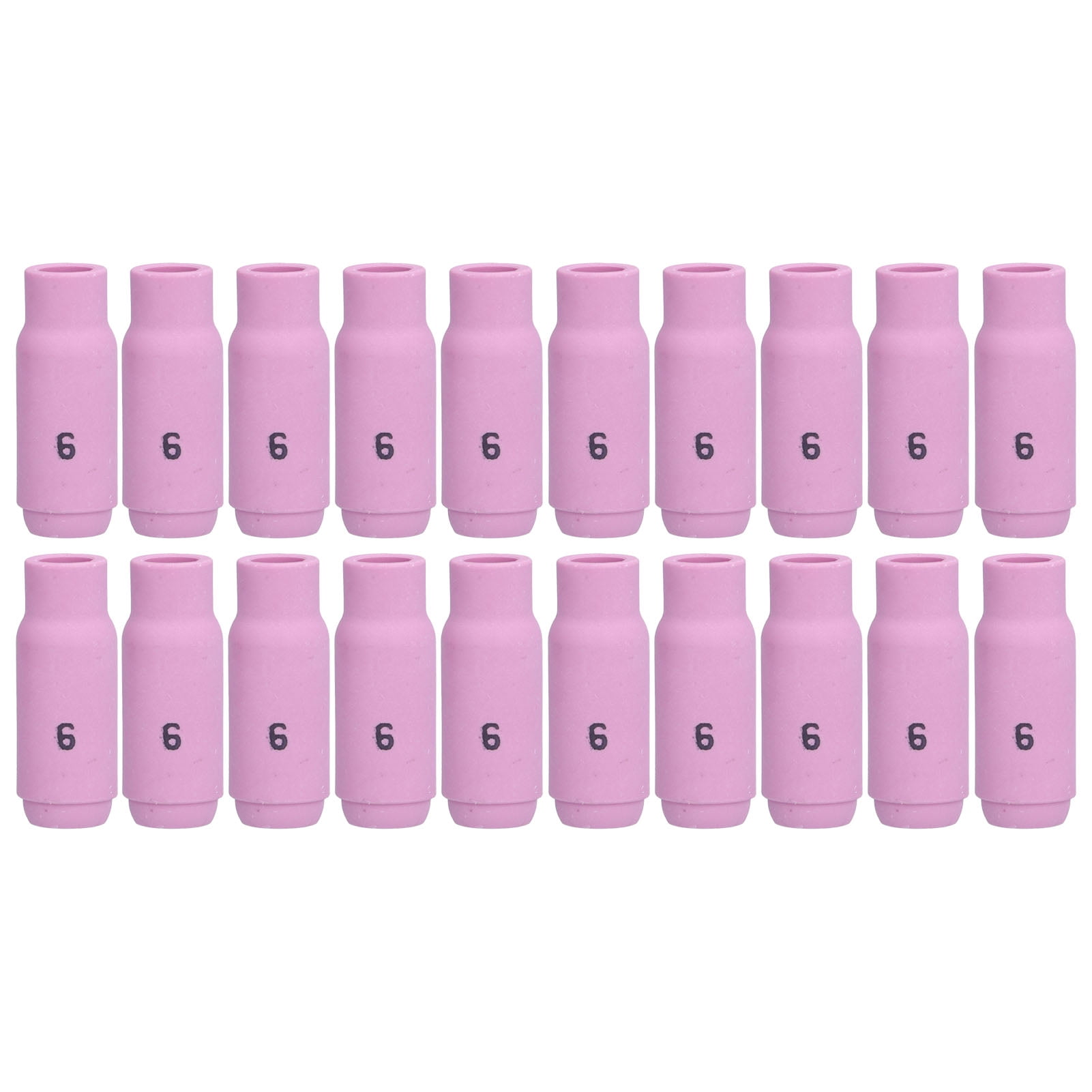 20pcs 10N48 6# TIG Gas Lens Alumina Tig Alumina Nozzle Ceramic Cup Fit ...