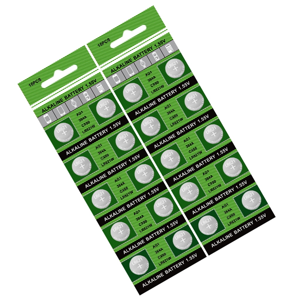 20pcs/10Pcs AG1/364/LR621 Watch Battery Button Coin Cell Button ...