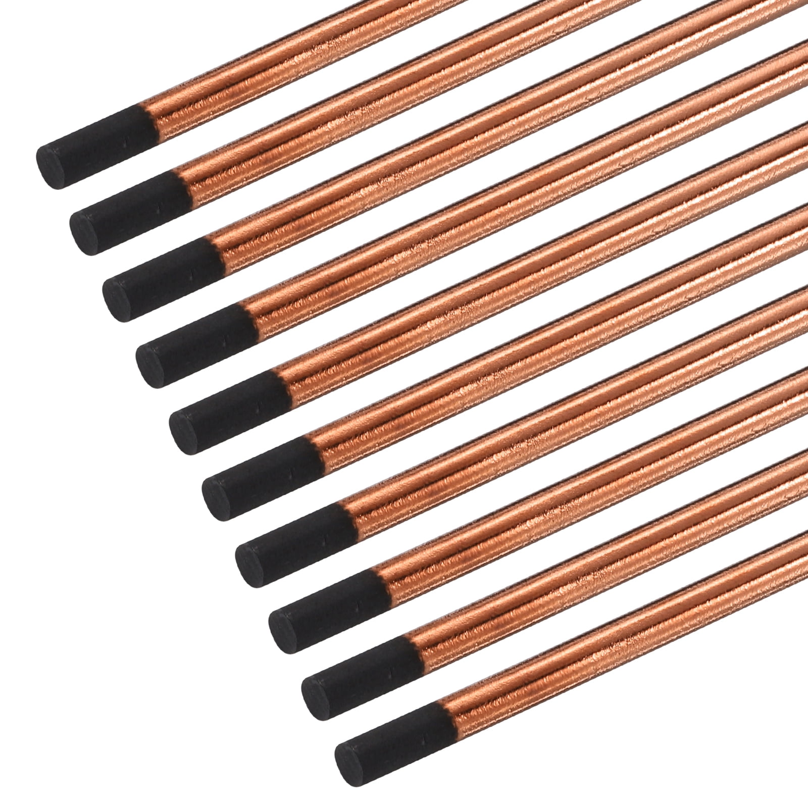 10pcs 10mmx305mm(3/8"x12") Carbon Arc Air Gouging Rods Copper Graphite ...