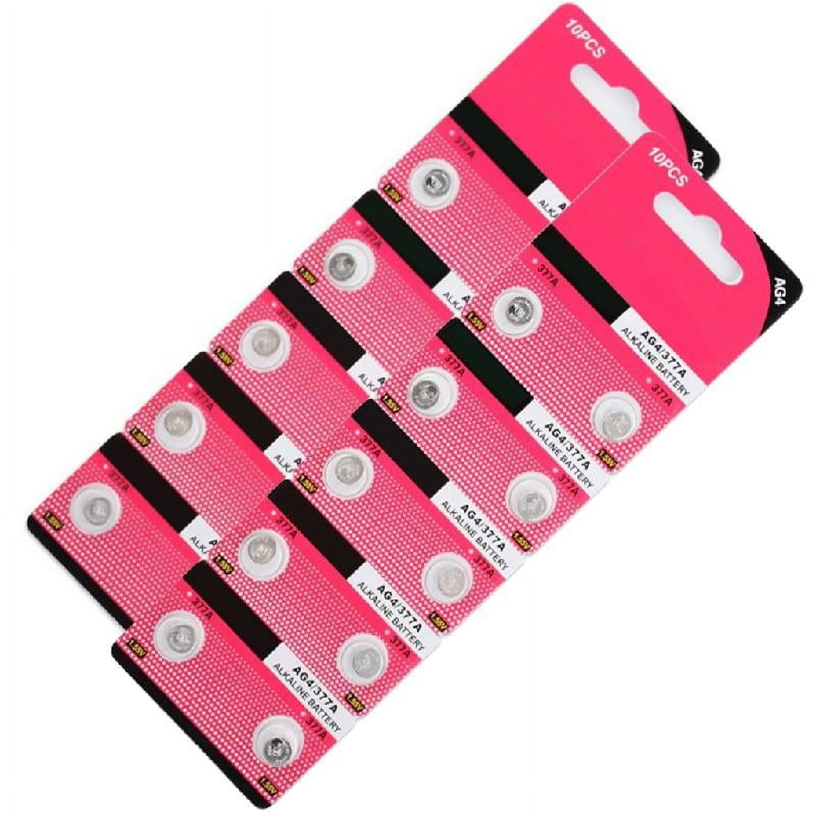 20pcs/10pcs High Capacity AG4 LR626 377A Button Cell Batteries for ...