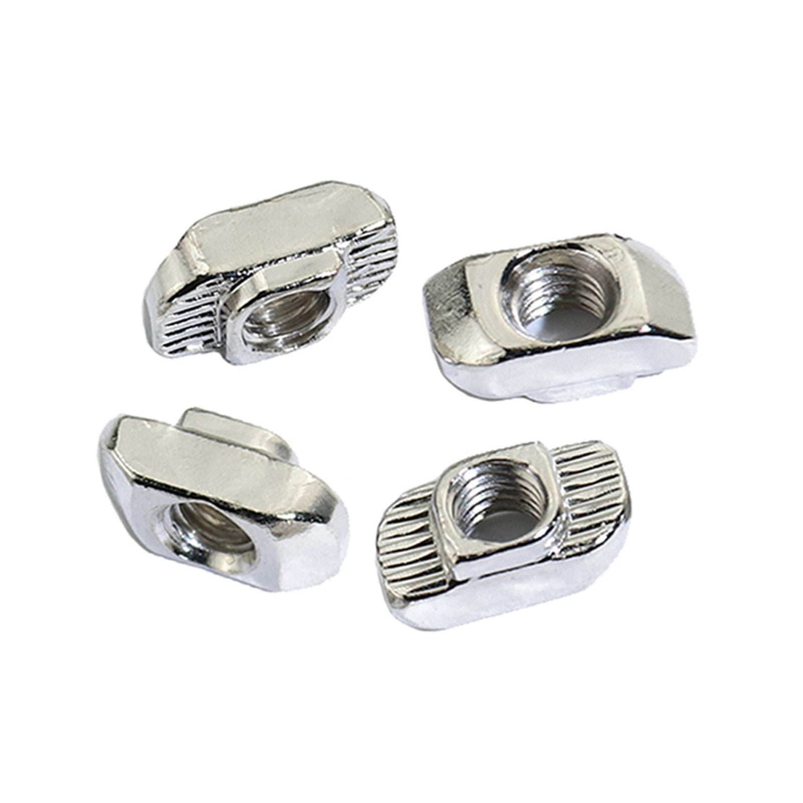 20pcs/10pcs M3 M4 M5 T nut Hammer Head Fasten Nut Connector Nickel ...