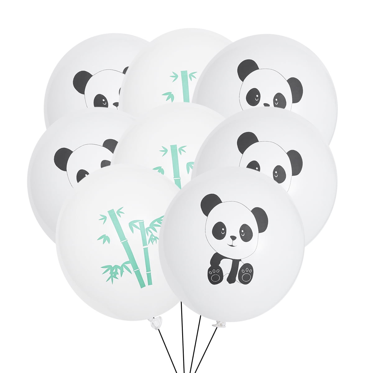 20pcs 12inch Panda Bamboo Latex Balloons Decoration Balloons Party ...