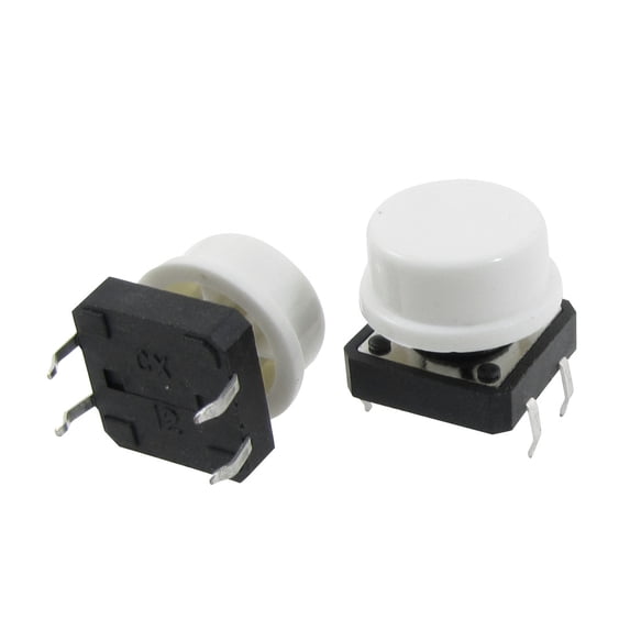 20pcs 12x12mmx11mm Panel PCB Momentary Tactile Tact Push Button Switch ...