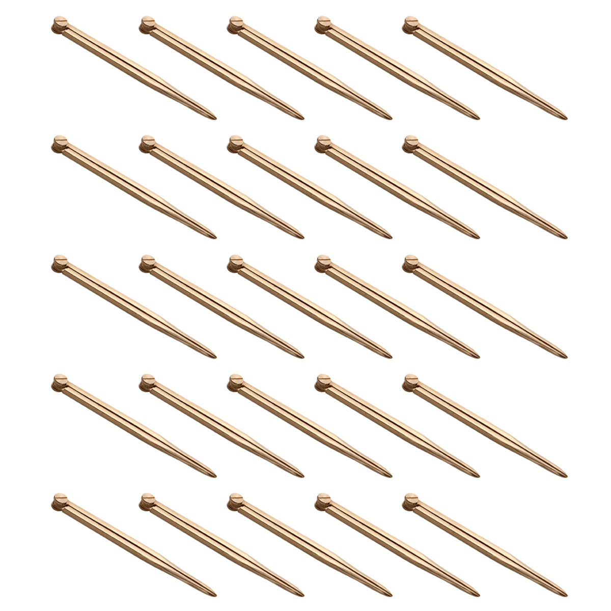 20pcs 168mm Nautical Chart Straight Divider Solid Brass Marine Dividing ...