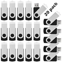 USB Flash Drive 8GB 20 Pack, Bulk USB 2.0 Flash Drives Thumb Drive ...