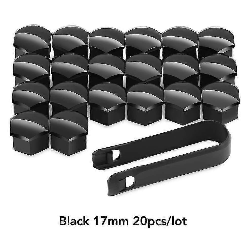 20pcs 17/19/21mm Tyre Wheel Hub Covers Wheel Nuts Covers Protection ...