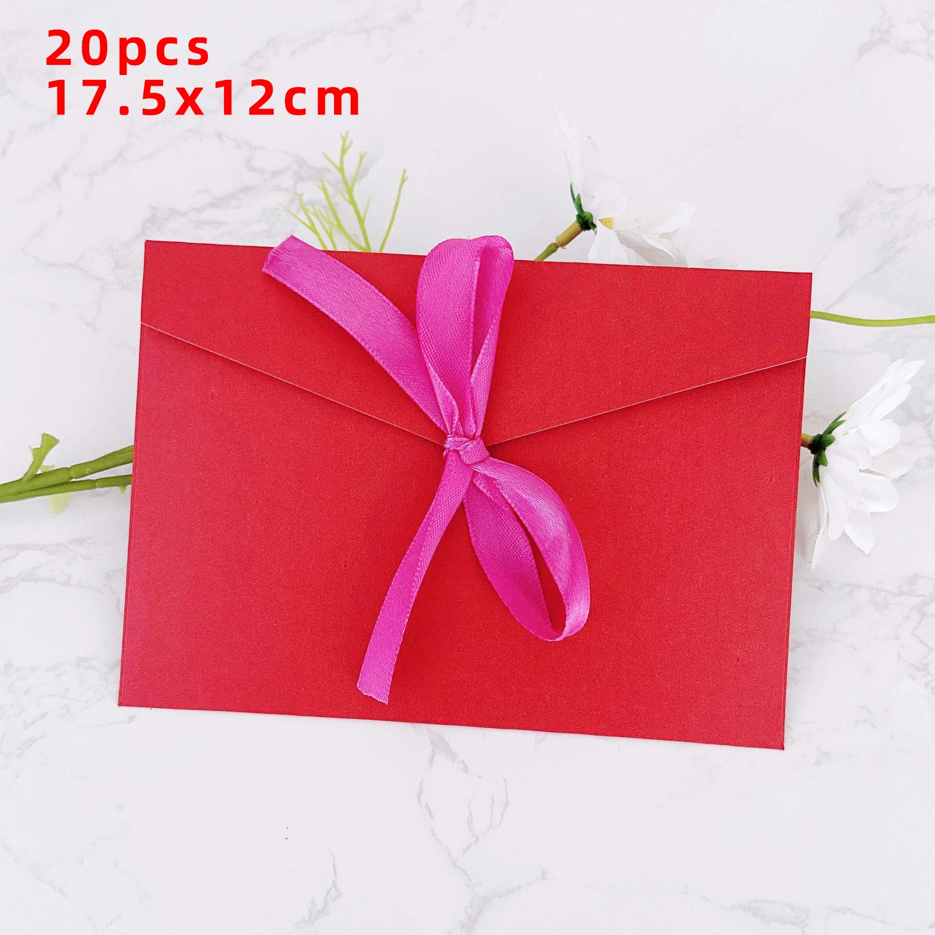 20pcs 17.5x12.5cm Envelopes for Invitations Postcards Message Pearl ...
