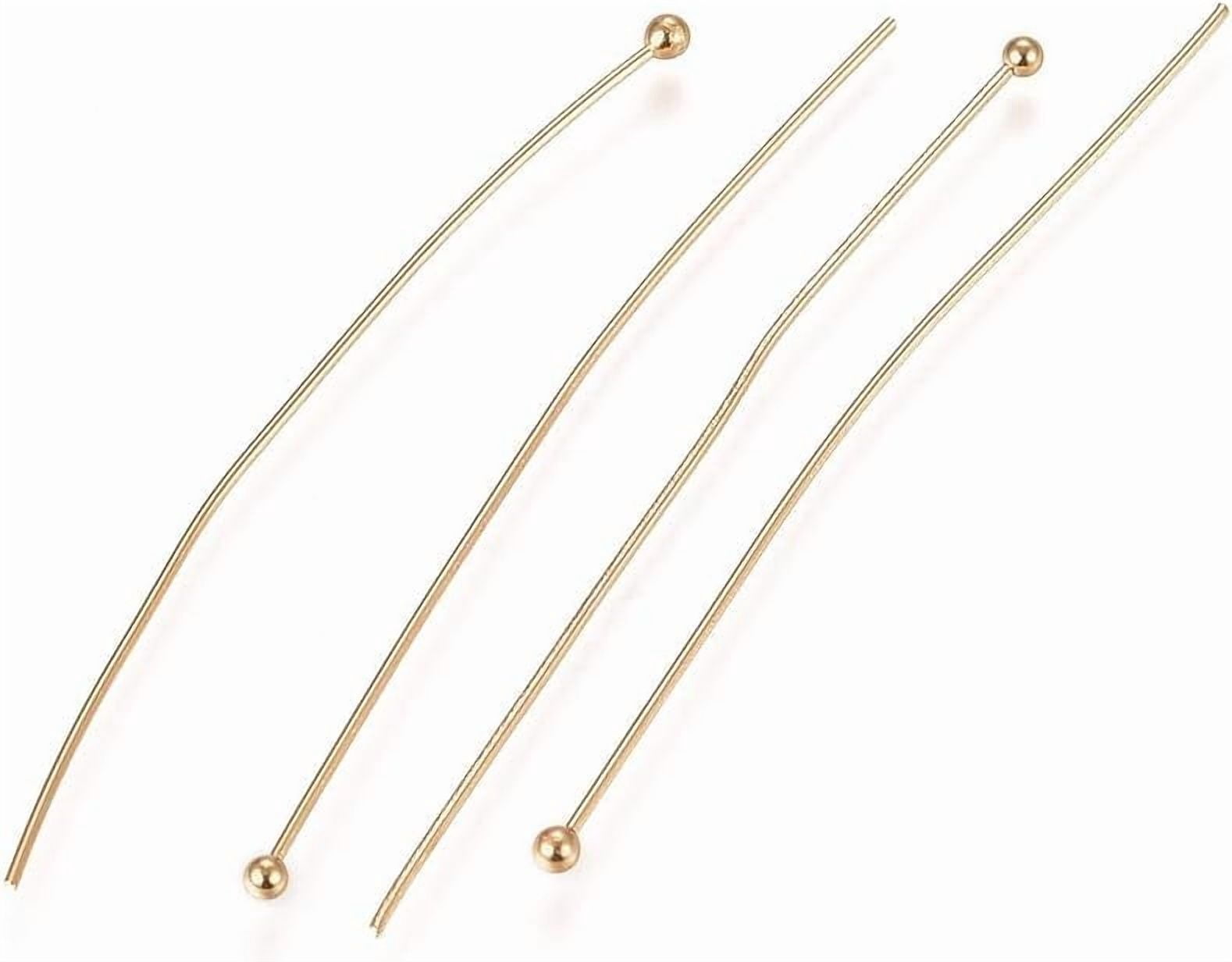 20pcs 20Pcs 304 Stainless Steel Ball Head Pins for DIY Beading Charm ...