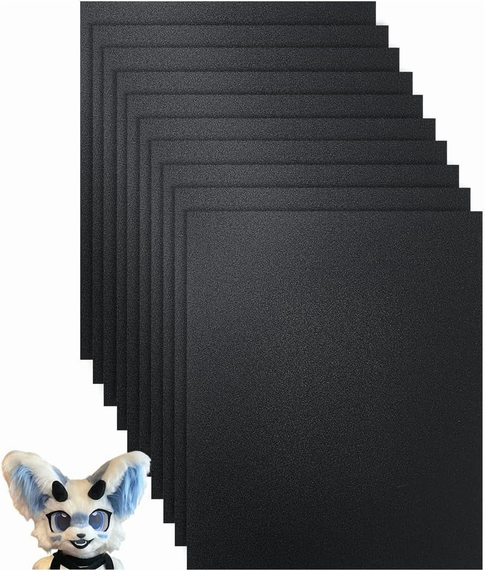 20pcs 20Pcs Black Frosted Fursuit Eyes DIY Sheets Waterproof PP Plastic ...