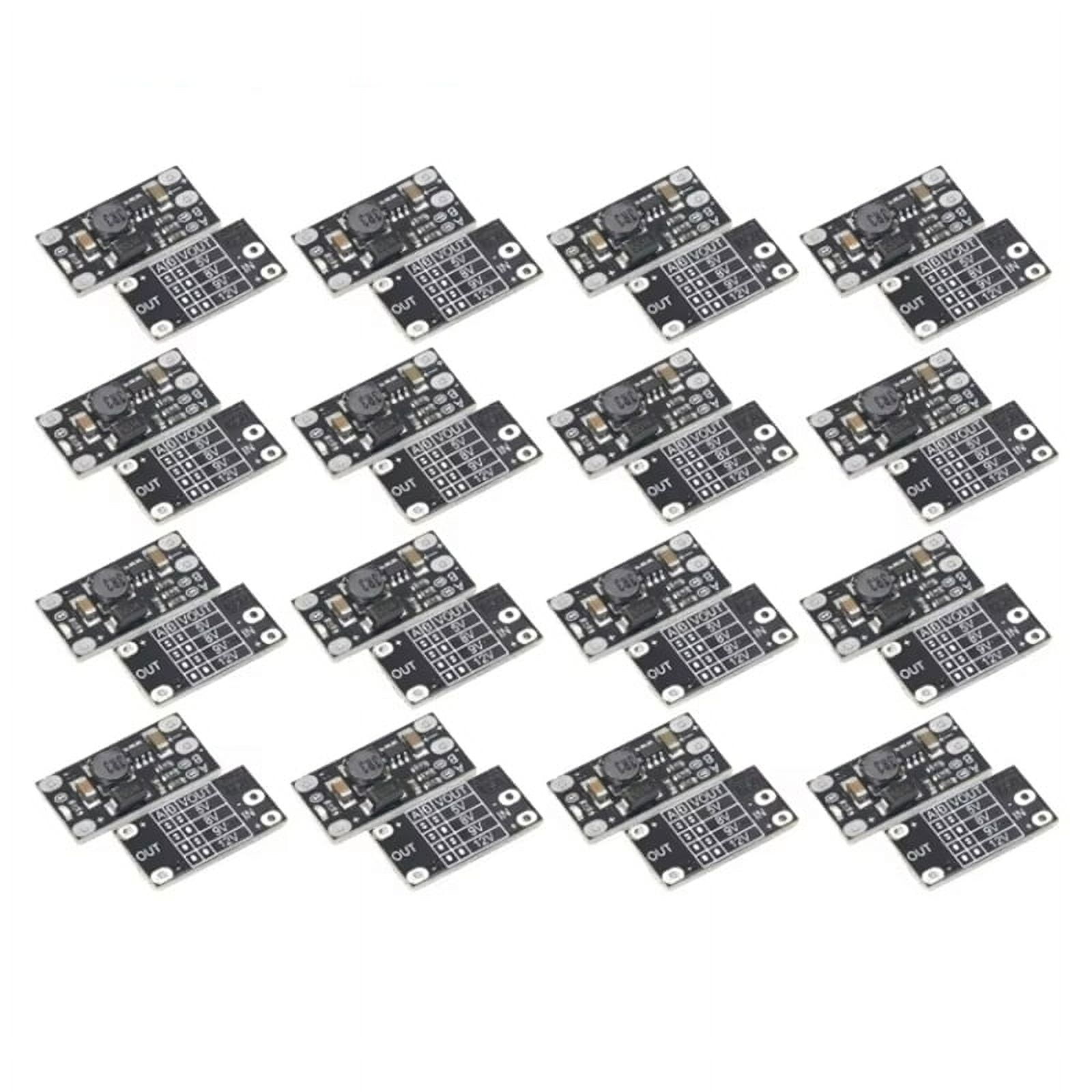 20pcs 3.7V to 12V Mini DC Boost Converter Board Output 5V/8V/9V/12V ...