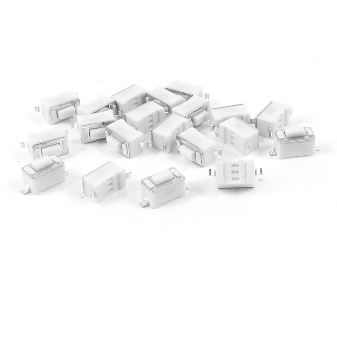 20pcs 6x3.5x4.3mm SPST 2 Pins Momentary Push Button Surface Mount ...