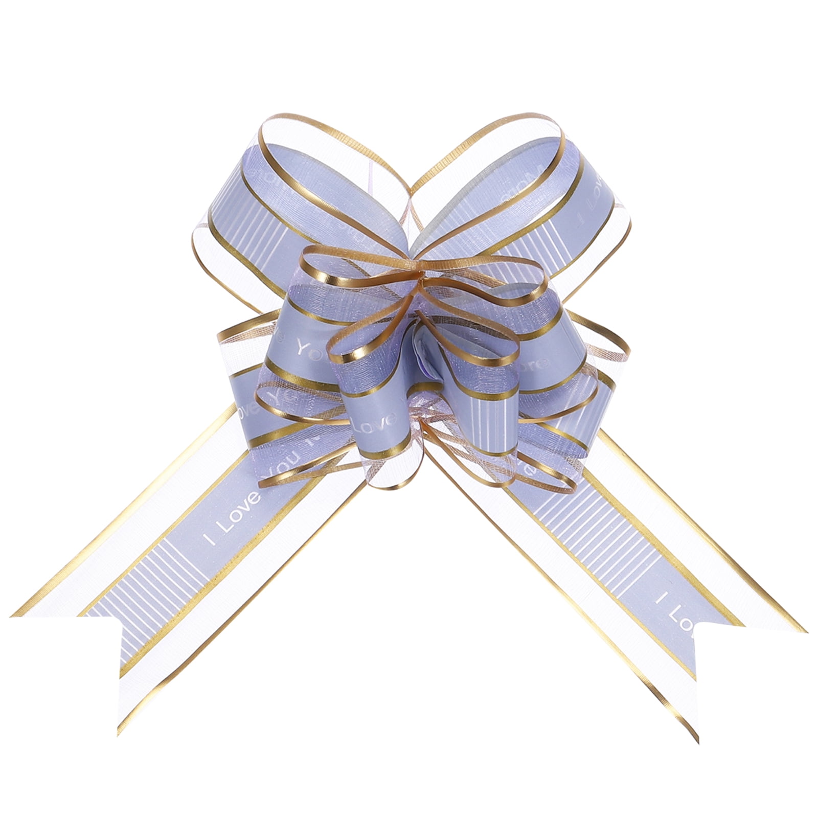 20pcs 9" Extra Large Pull Bow Love You Gift Wrapping Bows Ribbon ...