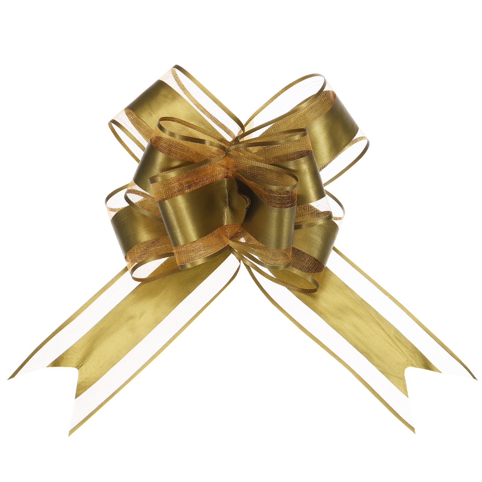 20pcs 9 Inch Extra Large Pull Bow Gift Wrapping Big Organza Bows Ribbon ...