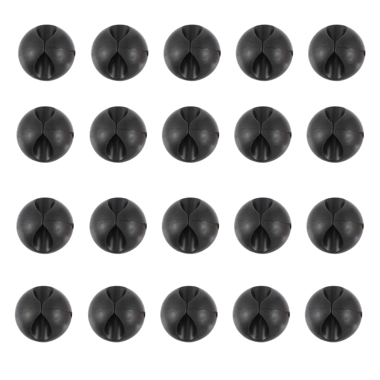 20pcs Adhesive Cable Clips USB Cord Organizer Cable Management for PC ...