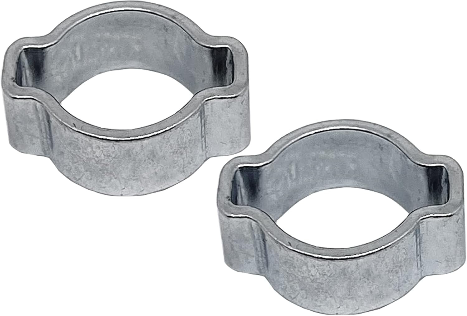 20pcs Adjustable 9-11mm Double Ear Hose O Clips,Two Ears Hose Clamp ...