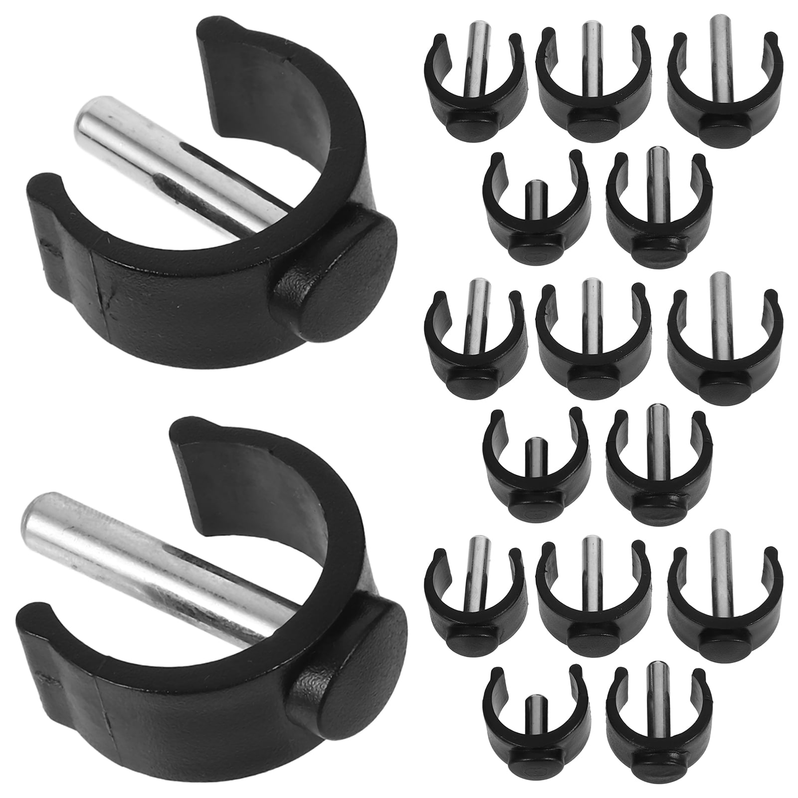 20pcs Adjustable Cane Clamp On Cup Holder Folding Walking Stick For ...
